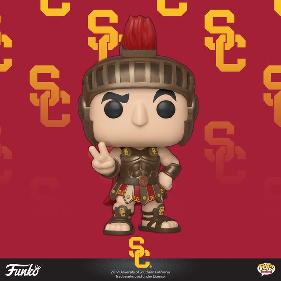 Funko | Toys | Funko Pop College Mascots Usc Traveler Tommy Trojan ...
